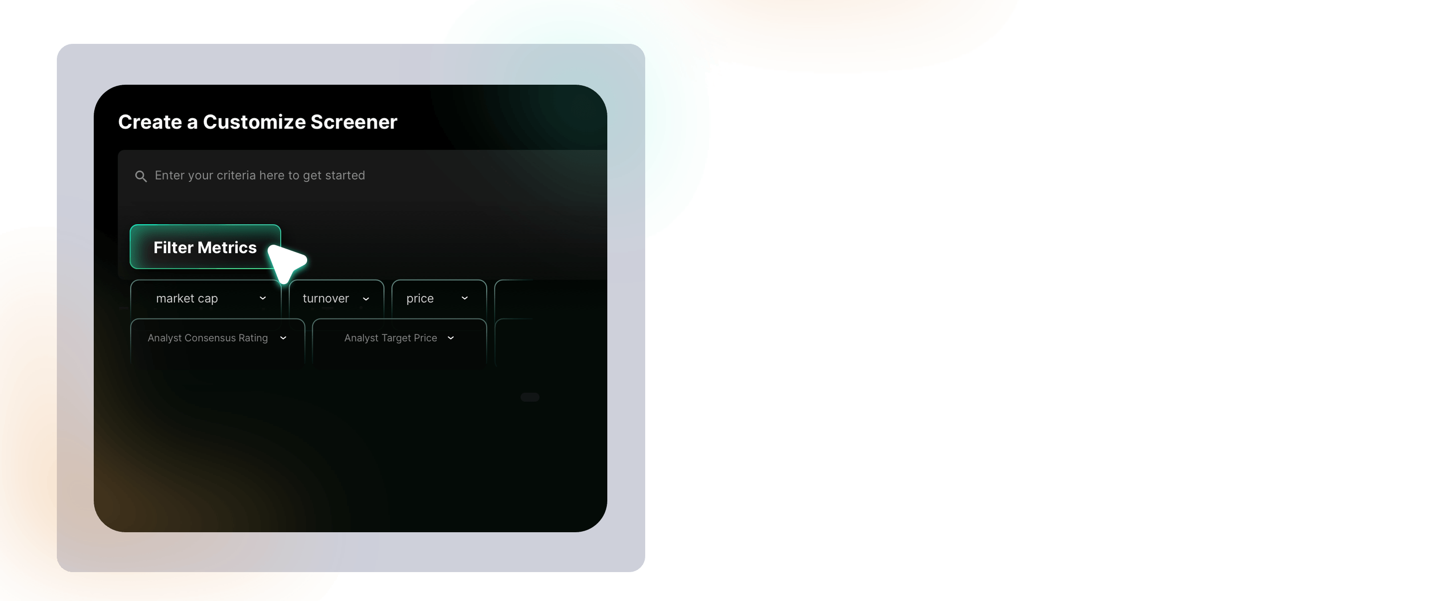 AI Screener: Get Instant, Tailored Stock Results with Smart Criteria